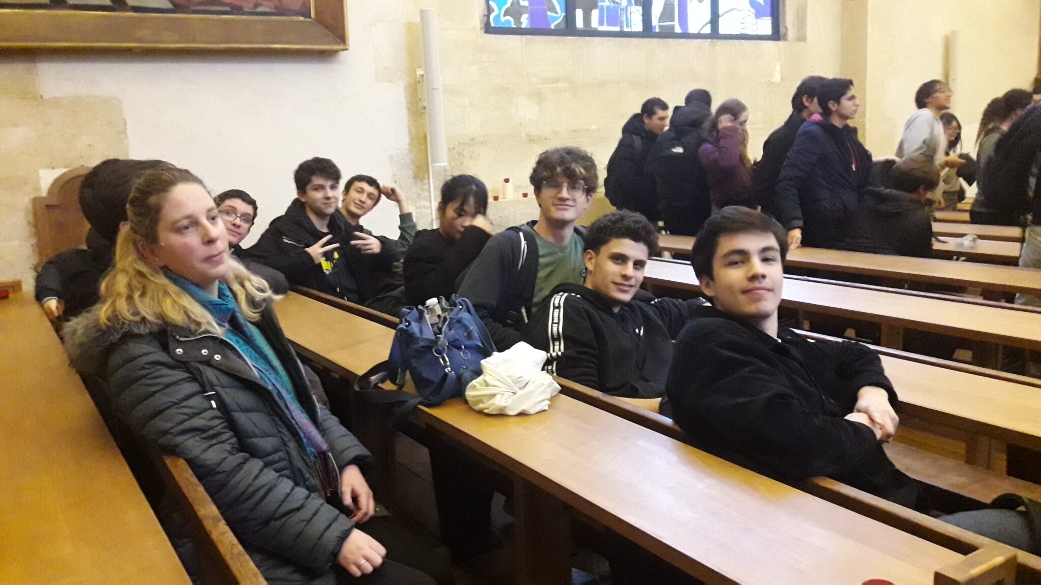 Les prépa sup scientifiques en visite au Lycée Saint Louis - Lycée Van ...